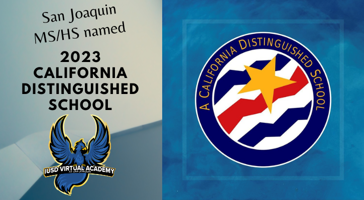 San Joaquin named 2023 CA Distinguished School | IVA Secondary