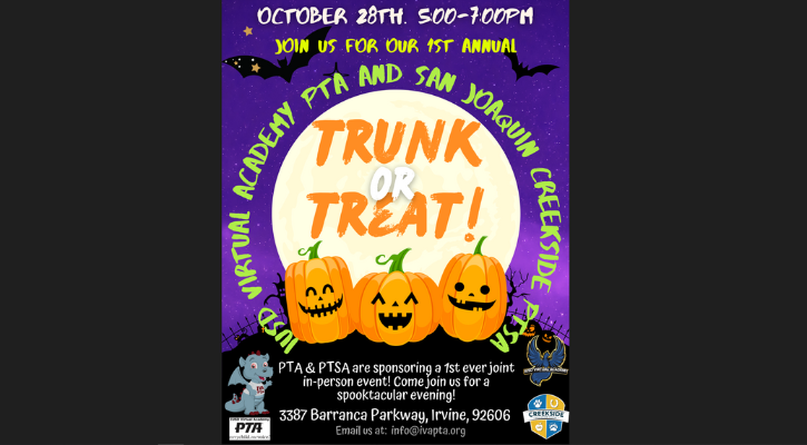 Trunk or Treat | IVA Secondary